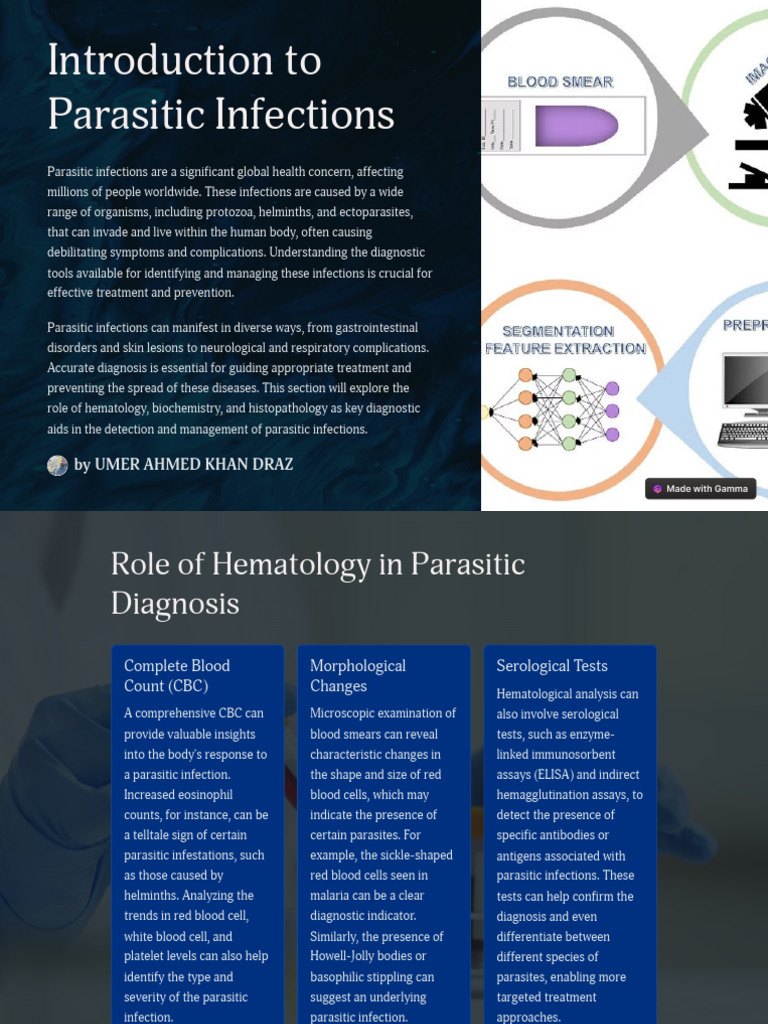 Introduction To Parasitic Infections | PDF | Infection | Polymerase ...