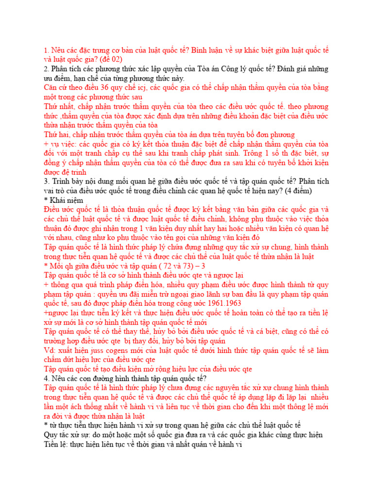 Cau Tu Luan CPQT | PDF