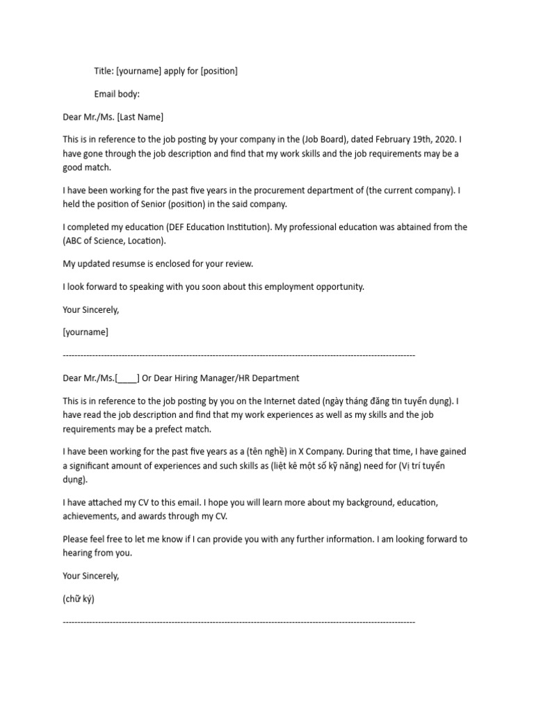 mail_sample | Download Free PDF | Résumé