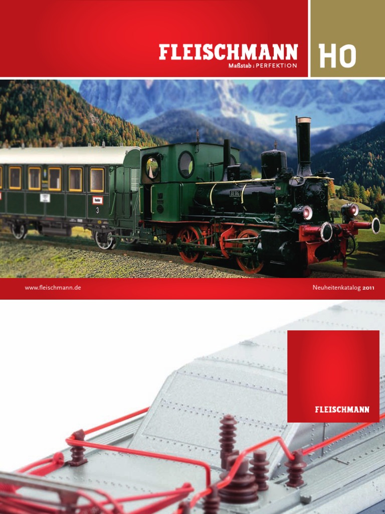 Fleischmann Katalog 2011 Spur H0