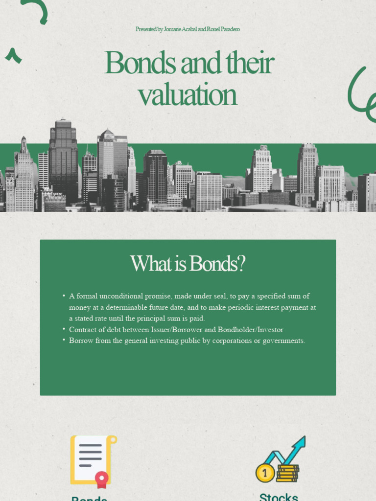 Bonds and Their Valuation | PDF | Bonds (Finance) | Yield (Finance) Bonds and Their Valuation | PDF | Bonds (Finance) | Yield (Finance)