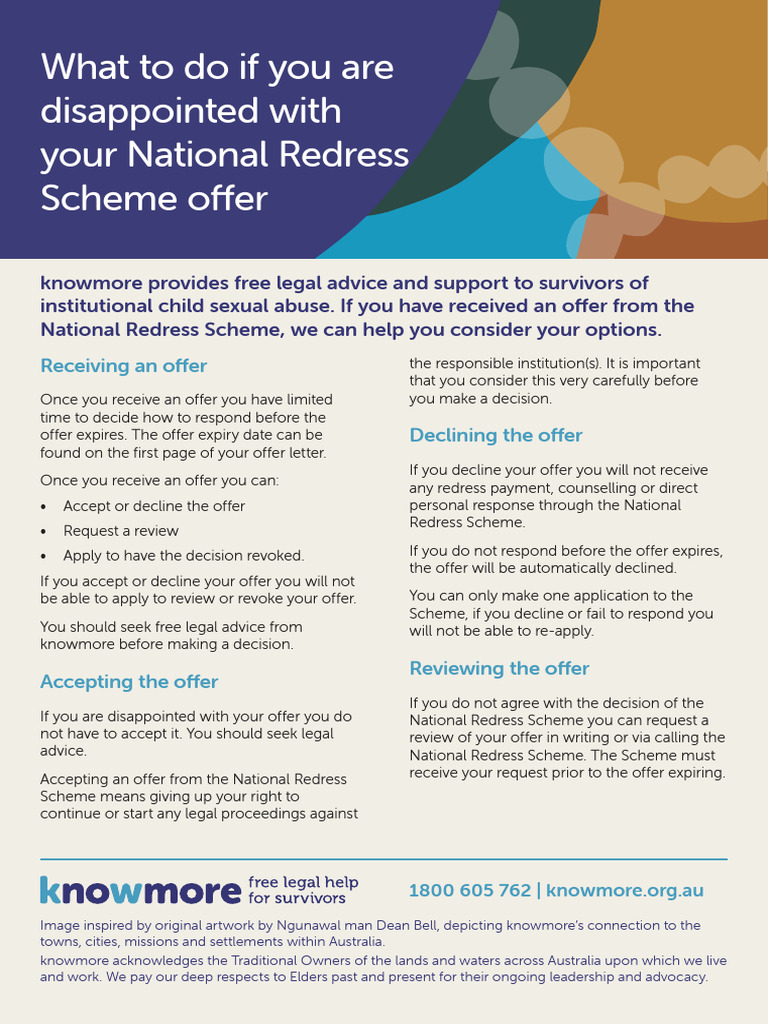 Responding to National Redress Offers | PDF | Australia | Justice