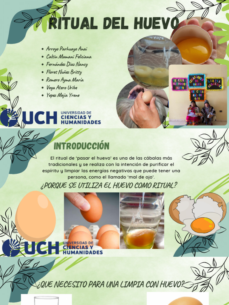 Ritual de Limpieza con Huevo | PDF