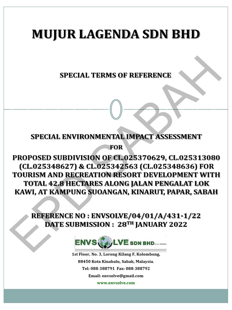 431-1 S-Tor Full Report 220128 | Download Free PDF | Environmental ...