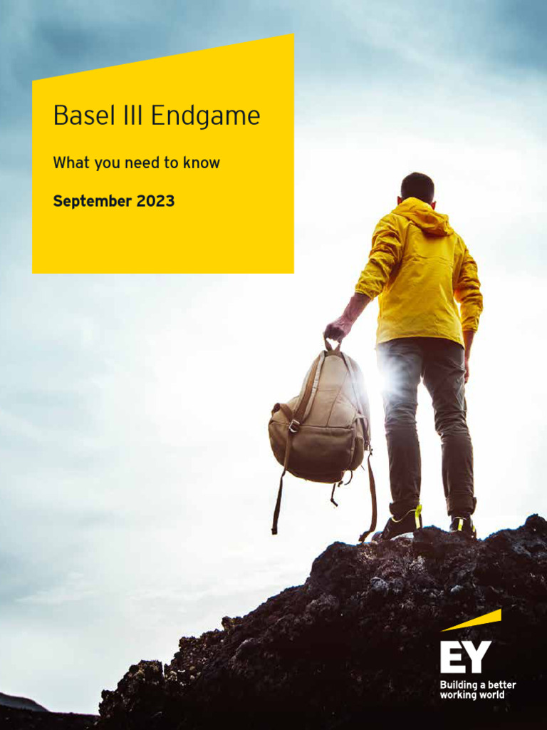 Ey Basel III Endgame | PDF | Basel Iii | Capital Requirement