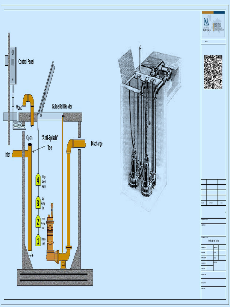 Design of Lift Station of Sewege& Storm Water | PDF