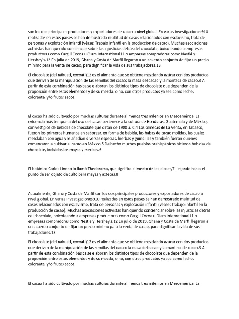 090 | PDF | Grano de cacao | Chocolate