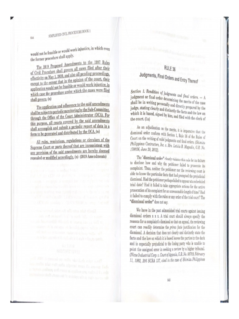 RULE 36 38 - Rotated | PDF