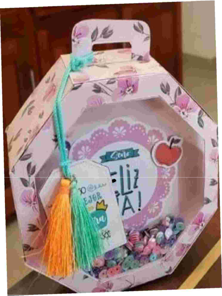 Caja Exagonal Con Visor Archivo Pdf Versión 1 Pdf