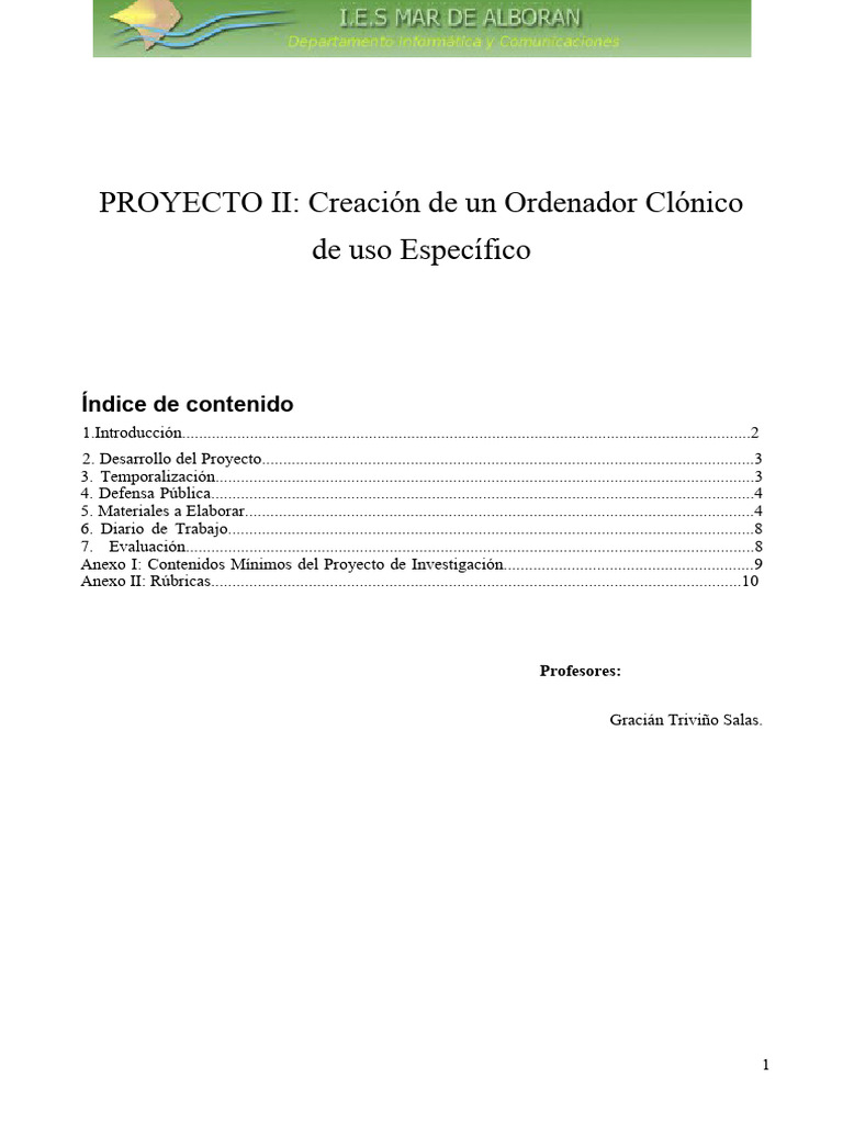 Enunciado Proyecto 2 (2022-2023) | PDF | Hardware de la computadora ... Enunciado Proyecto 2 (2022-2023) | PDF | Hardware de la computadora ...