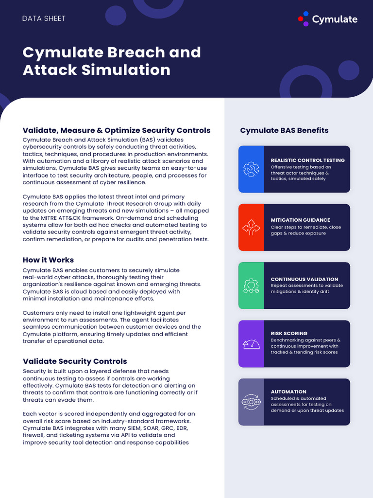 BAS Data Sheet | PDF | Security | Computer Security