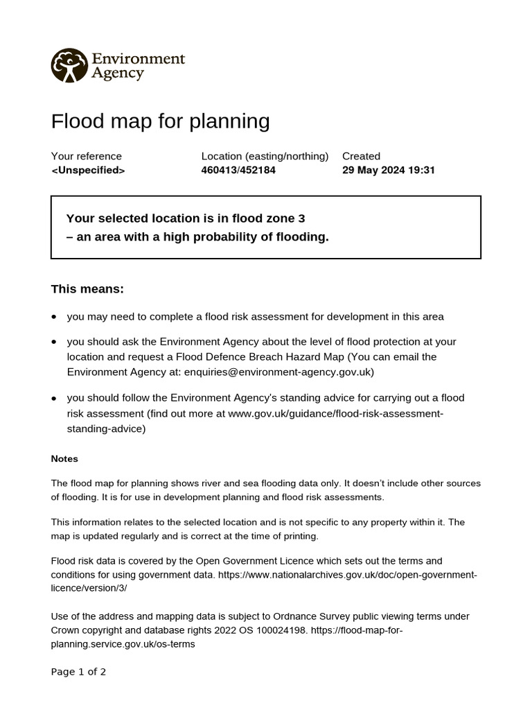 Flood Map Planning 2024 05 29T18 - 31 - 12.391Z | PDF | Ordnance Survey ...