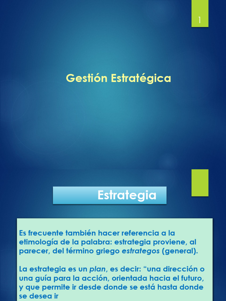 Gesti-N Estrat-Gica | PDF | Business | Negocios económicos