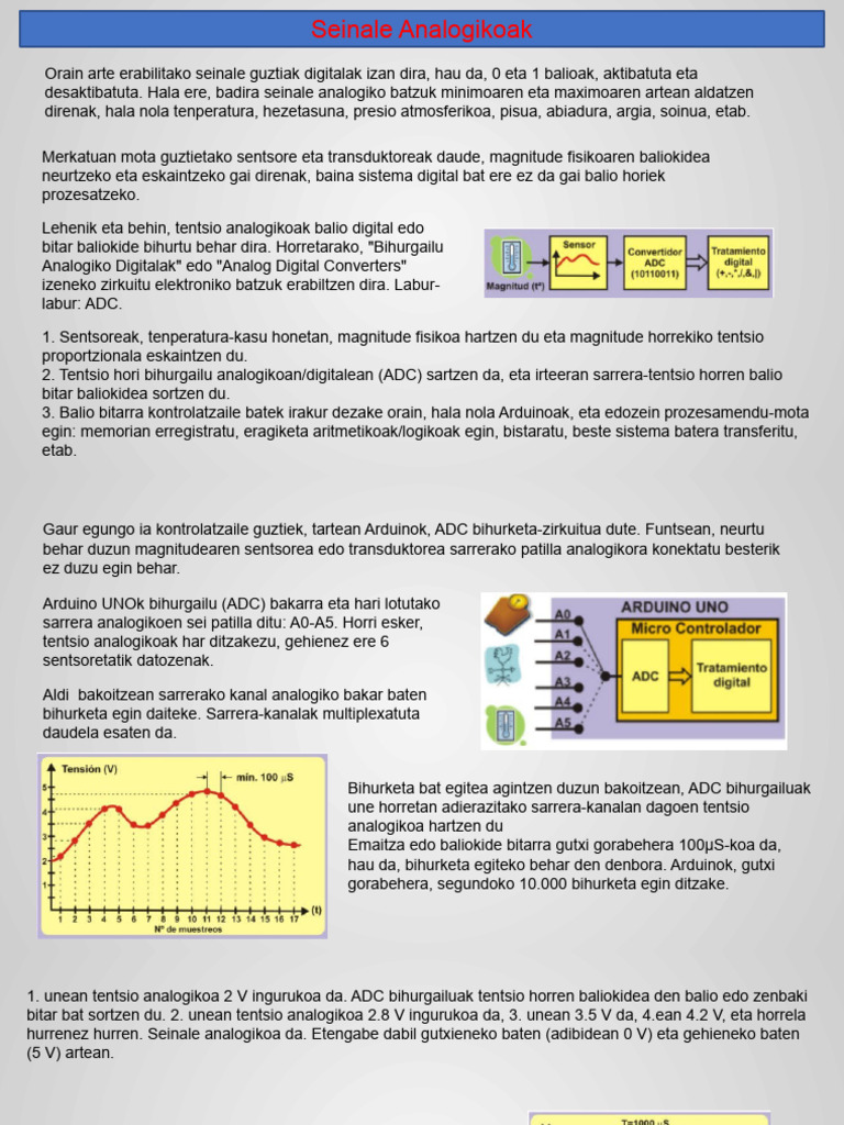 Seinale Analogikoak | PDF