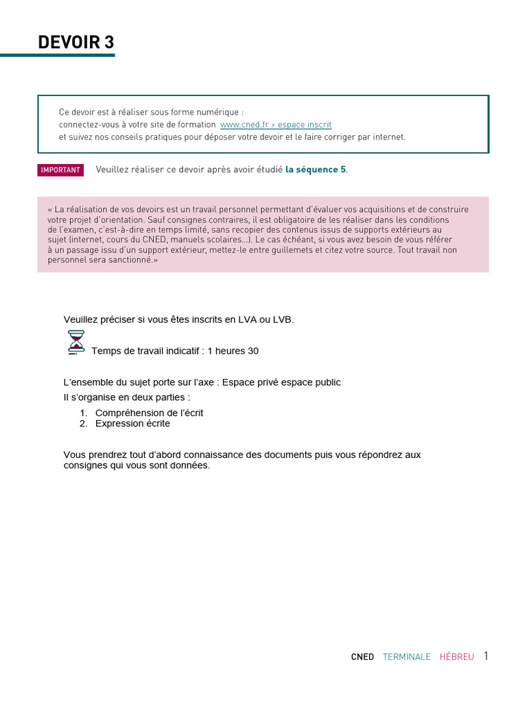 7HE01TE0523 Devoir 3 | PDF