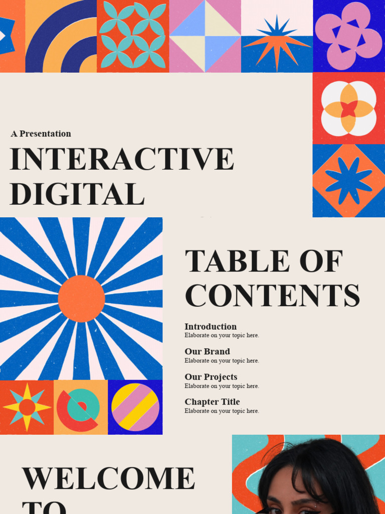 Animated Risograph Shapes Interactive | PDF