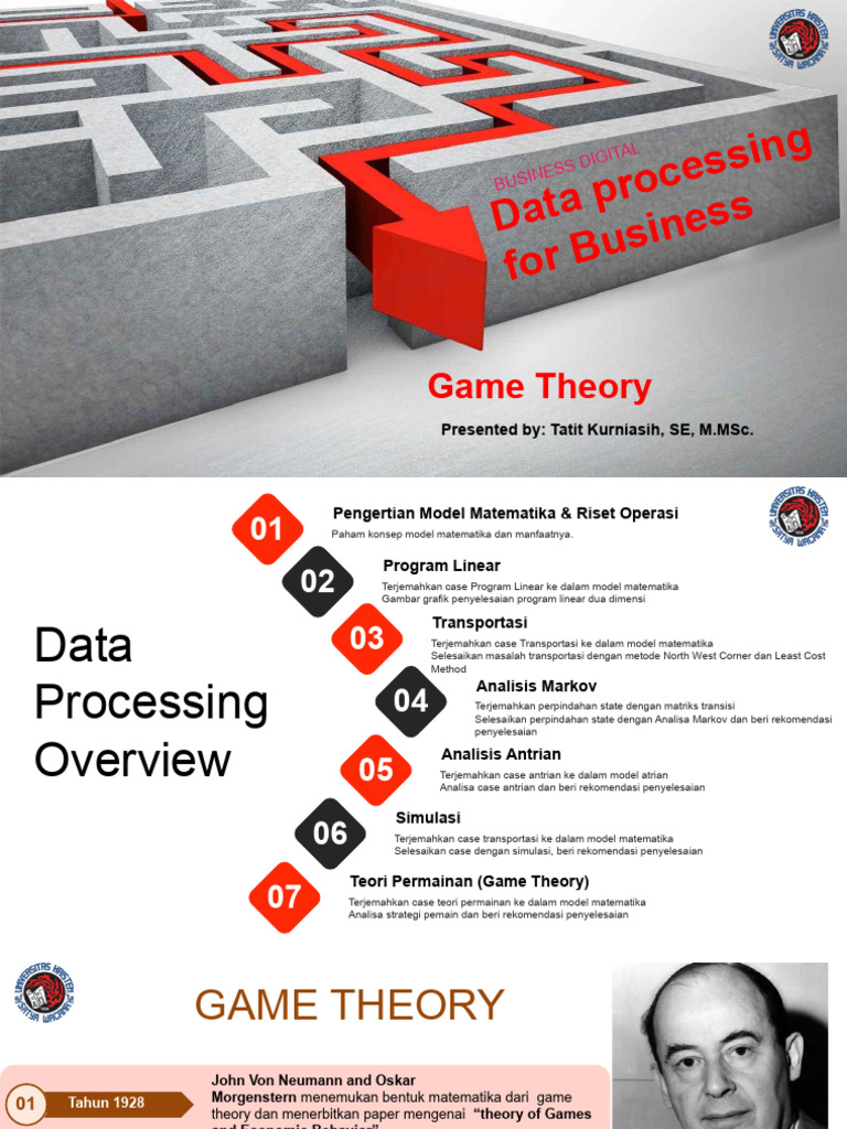 New Week 8 - Game Theory | PDF