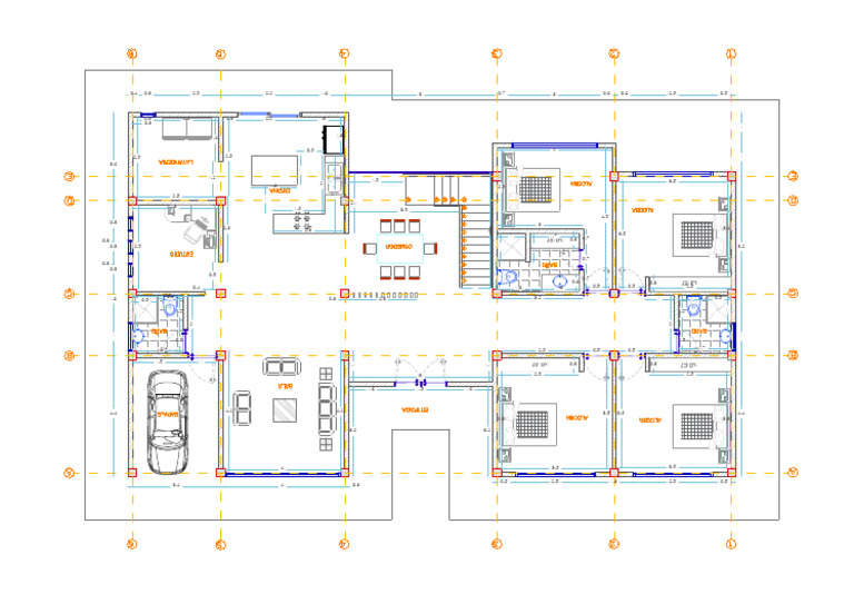 Planta Baja Diseño Lámina 1 - 100 Trabajar en Formato A3 | PDF