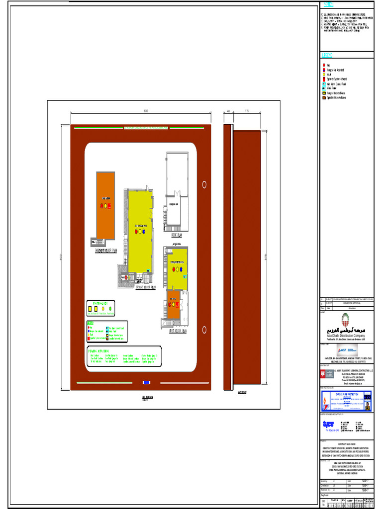 Revised Mimic Panel Drawing | PDF | United Arab Emirates | Electric ...
