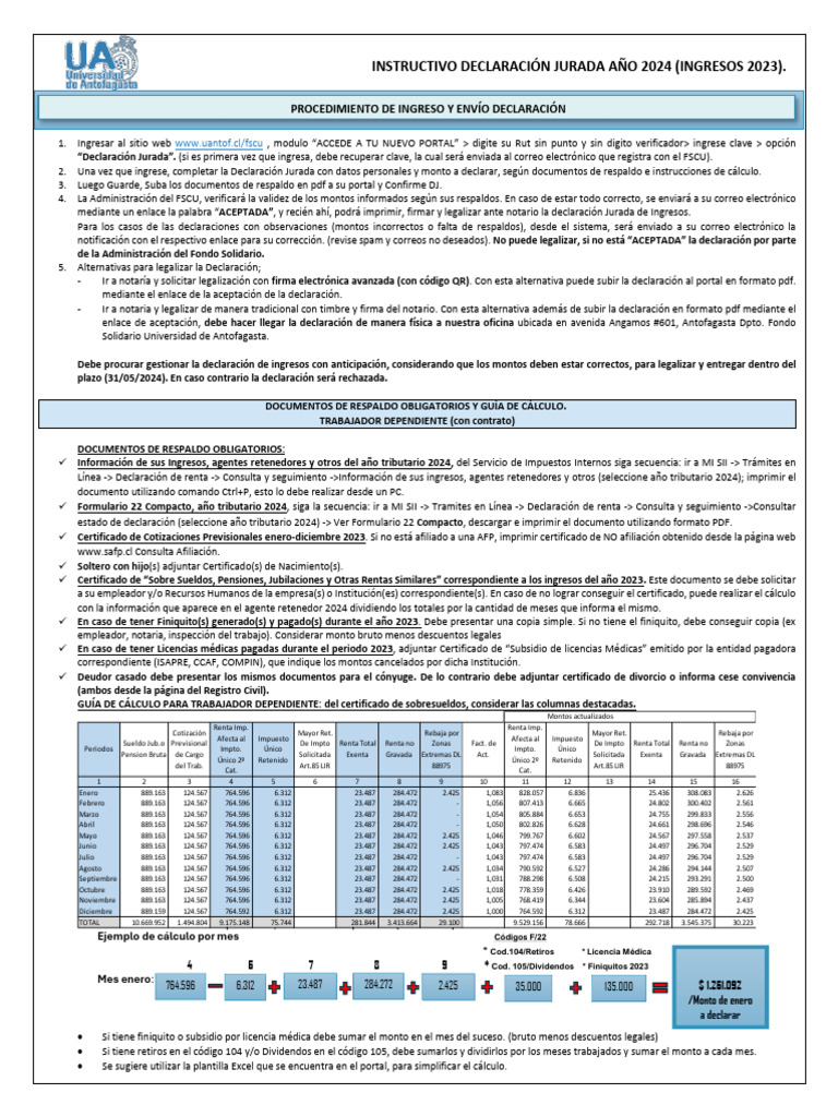 Instructivo DJI 2024 | PDF | Pagos | Dinero