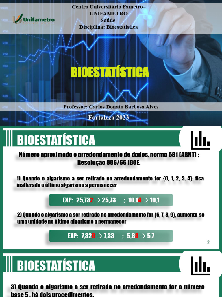 Aula 02 e 03 - Tabelas - Bioestatistica | PDF | Bioestatística | Science