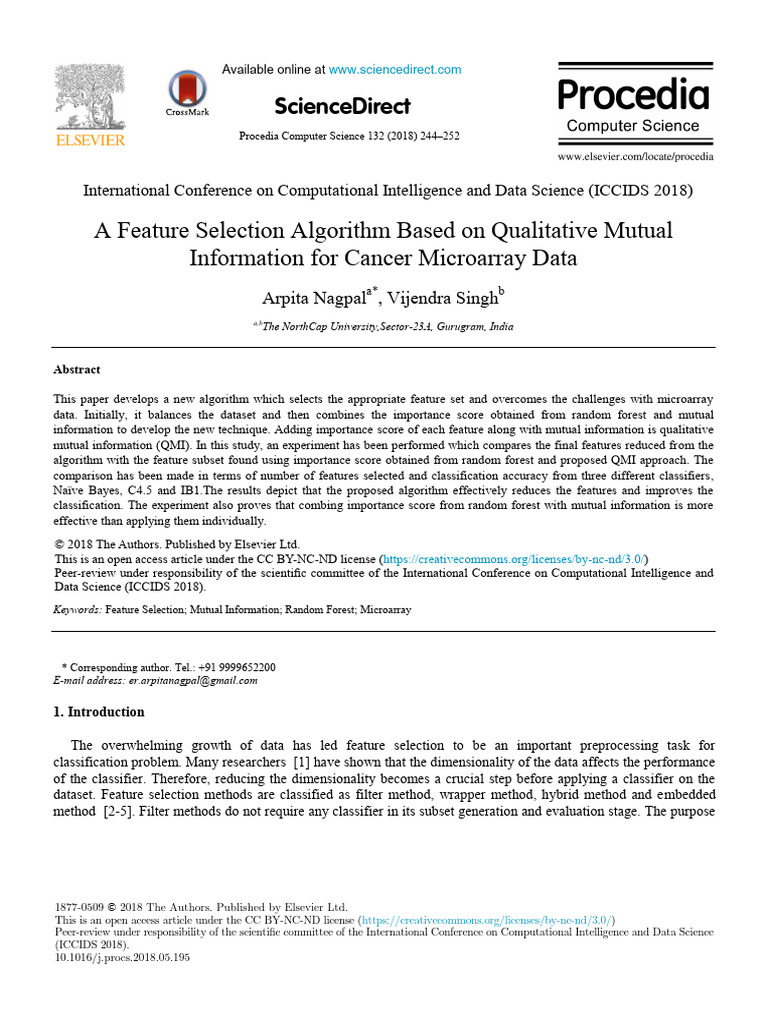 A Feature Selection Algorithm Based On Qualitative Mutua 2018 Procedia 2423