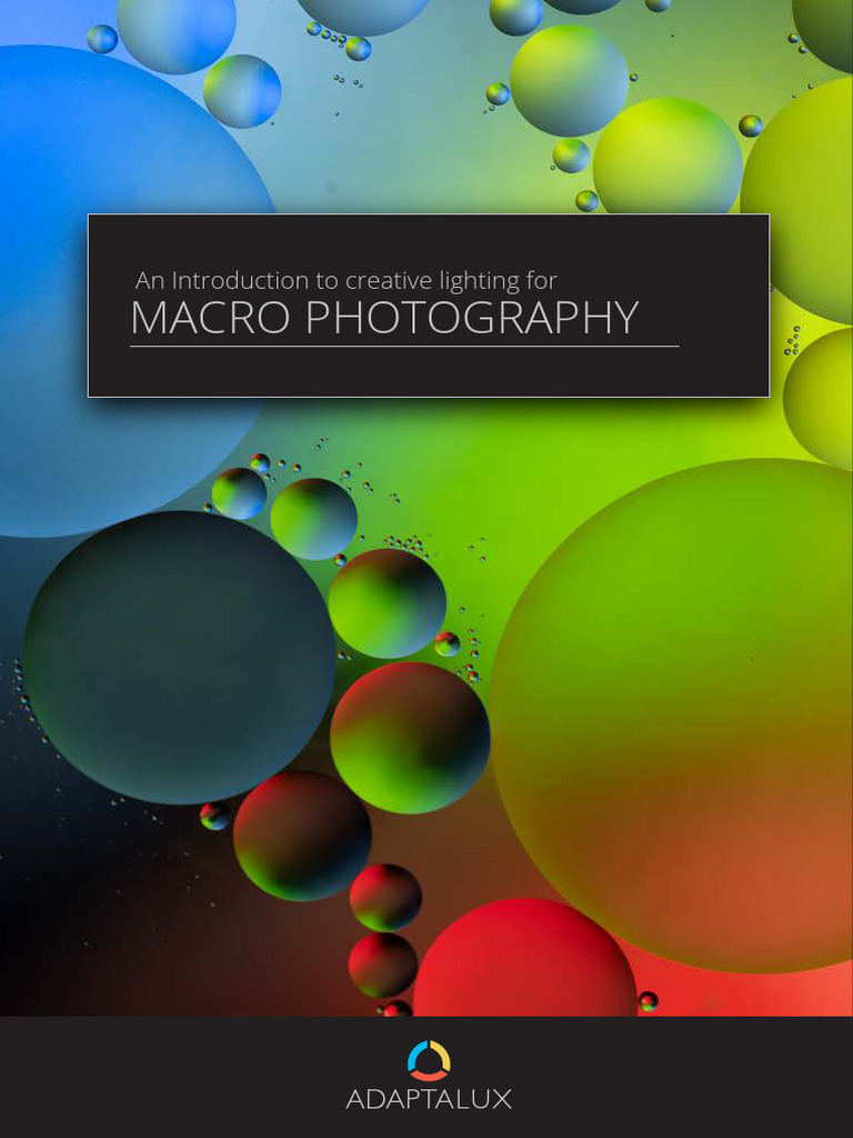 Adaptalux Macro Photography Lighting Introduction 2023 | PDF | Camera ...