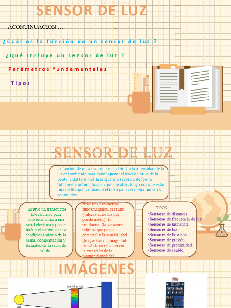 Funciones y Tipos de Sensores de Luz | PDF
