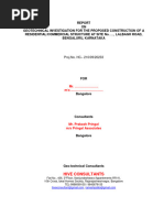 Geotechnical Site Investigation Report 2024 | PDF