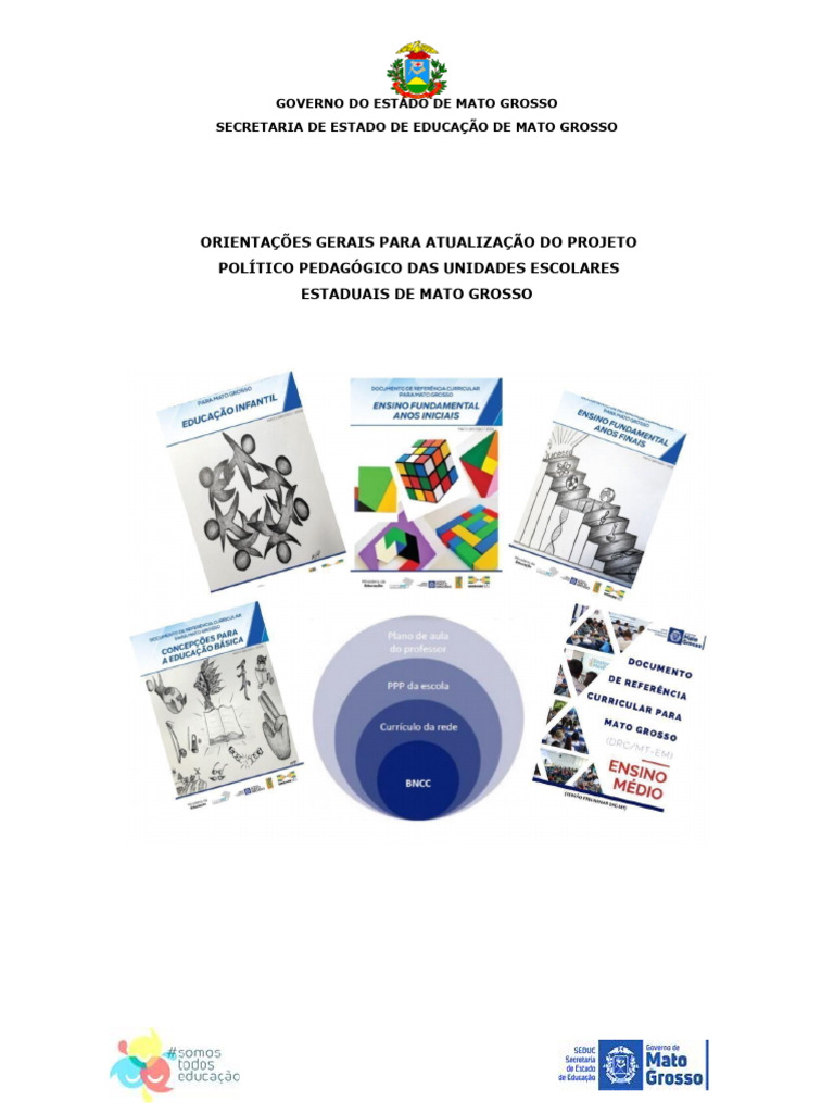 Orientações para o PPP 2023 | Download grátis PDF | Pedagogia | Aprendizado