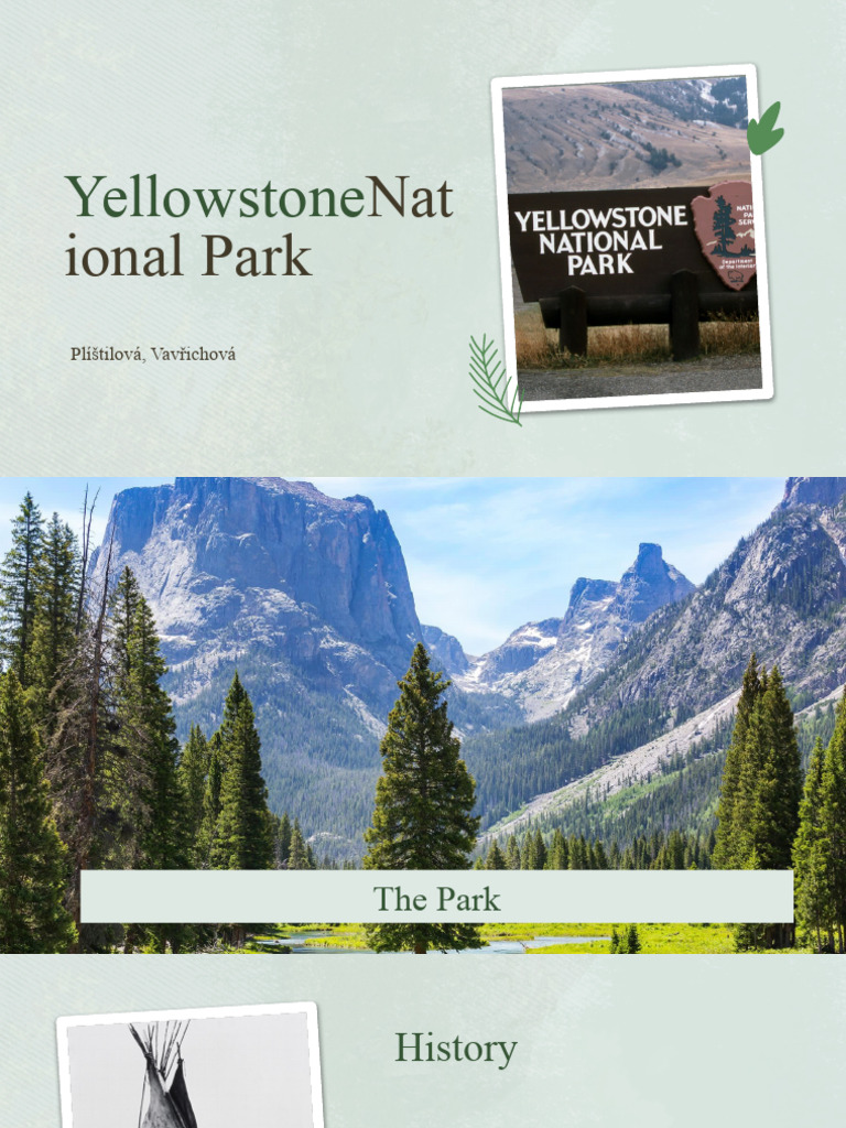 Presentation AJ - Yellowstone | PDF | Social Science | Travel