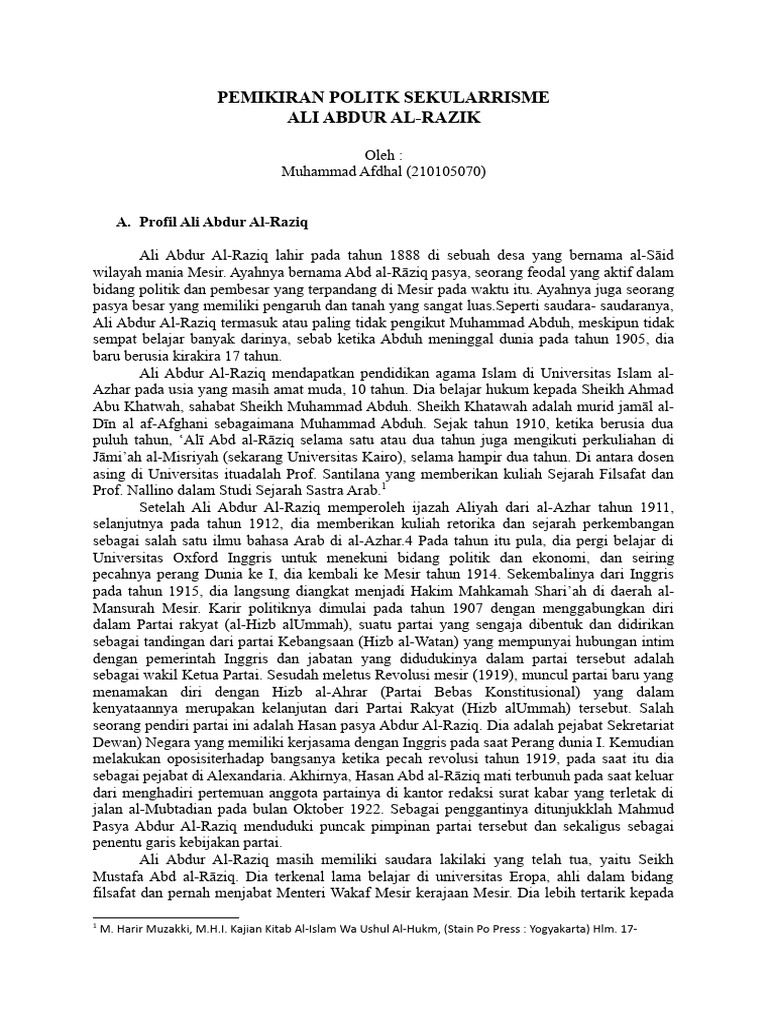 Tugas Muhammad Afdhal | PDF | Politik | Sejarah