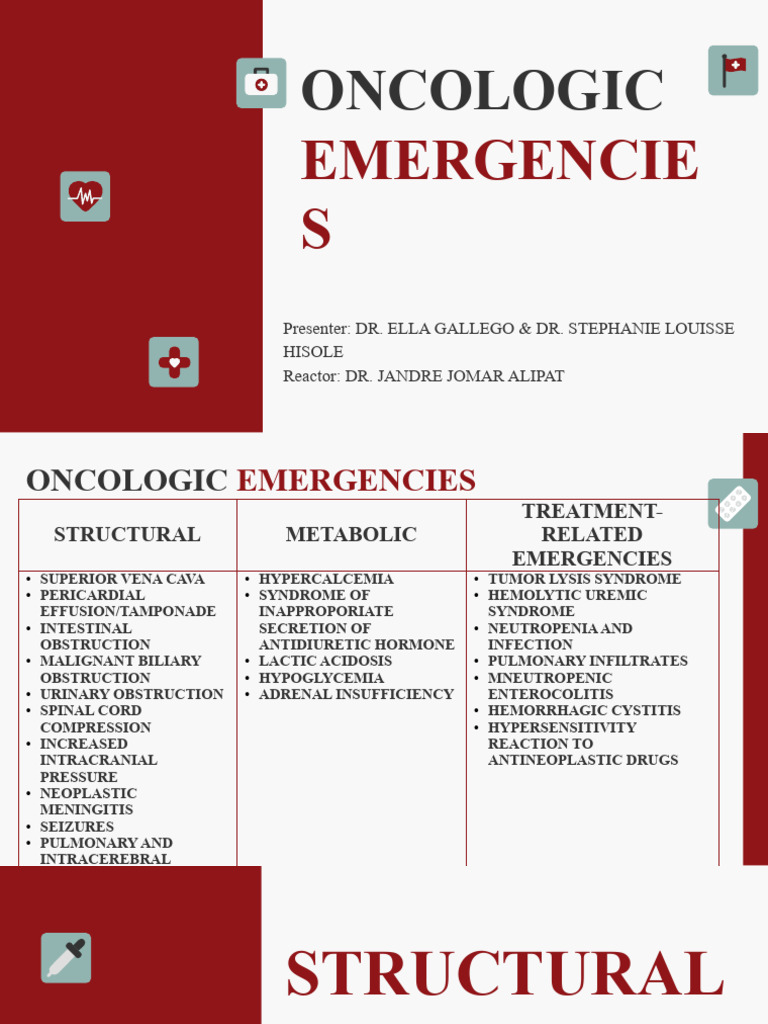 Oncologic Emergencies | PDF | Brain Tumor | Heart