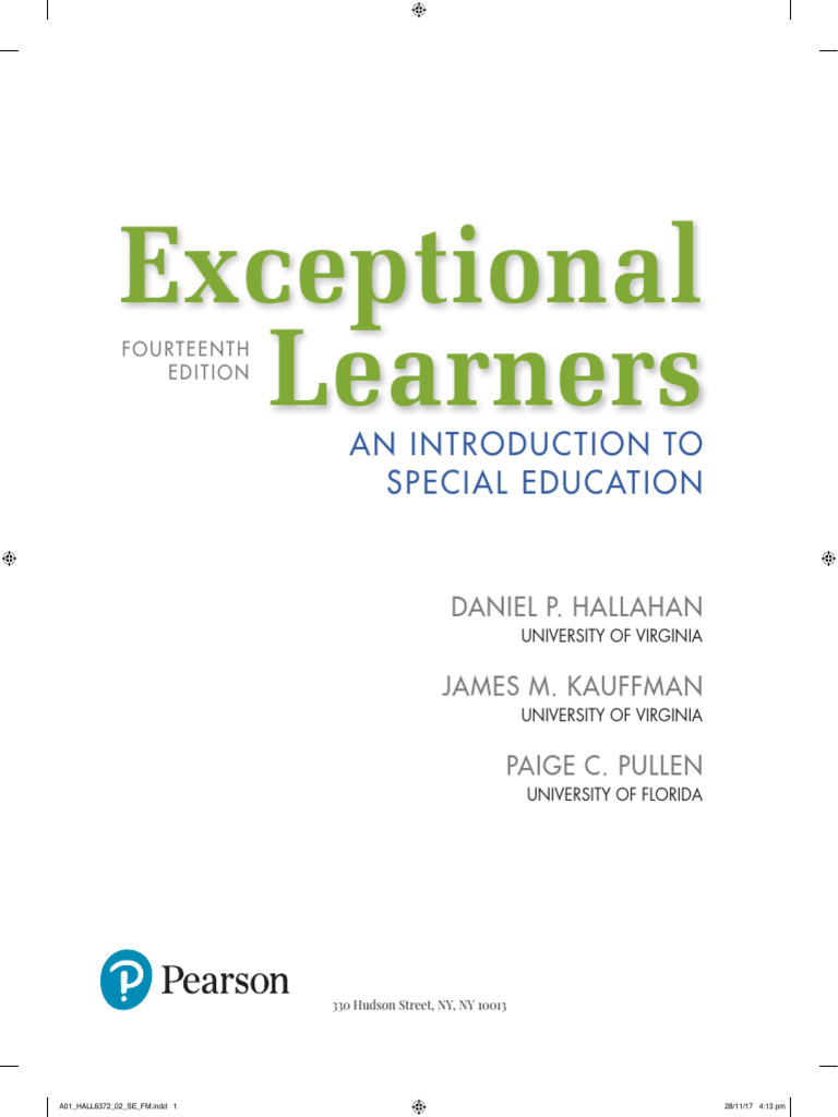 Exceptional Learners: An Introduction To Special Education | PDF ...