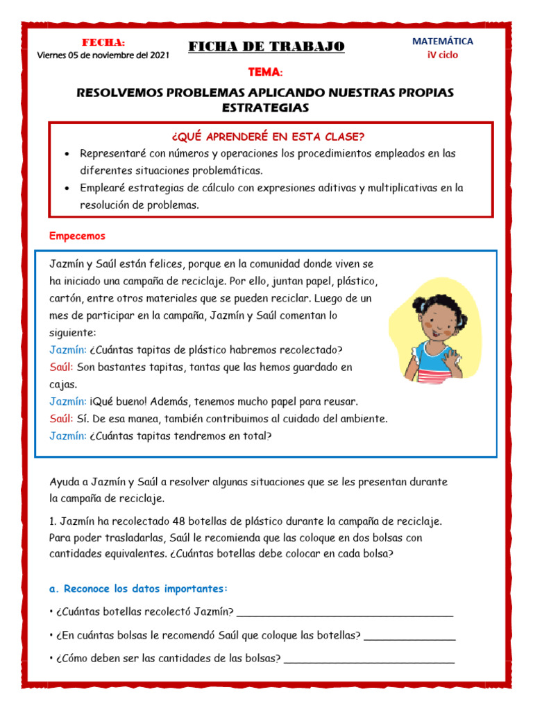 Estrategias para Resolver Problemas Matemáticos | PDF