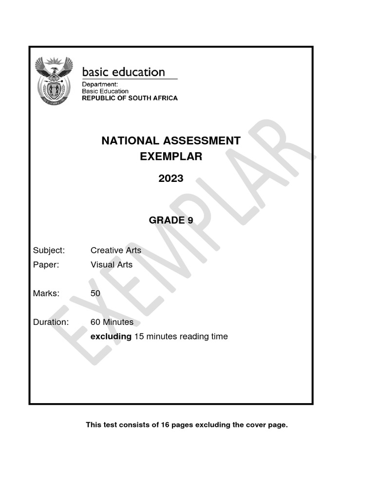 Grade 9 Visual Arts English | PDF | Color | The Arts