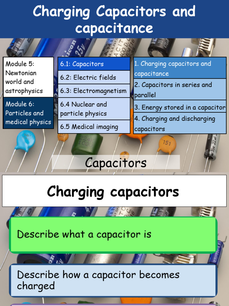 Understanding Capacitors and Their Functions | PDF | Capacitance ...