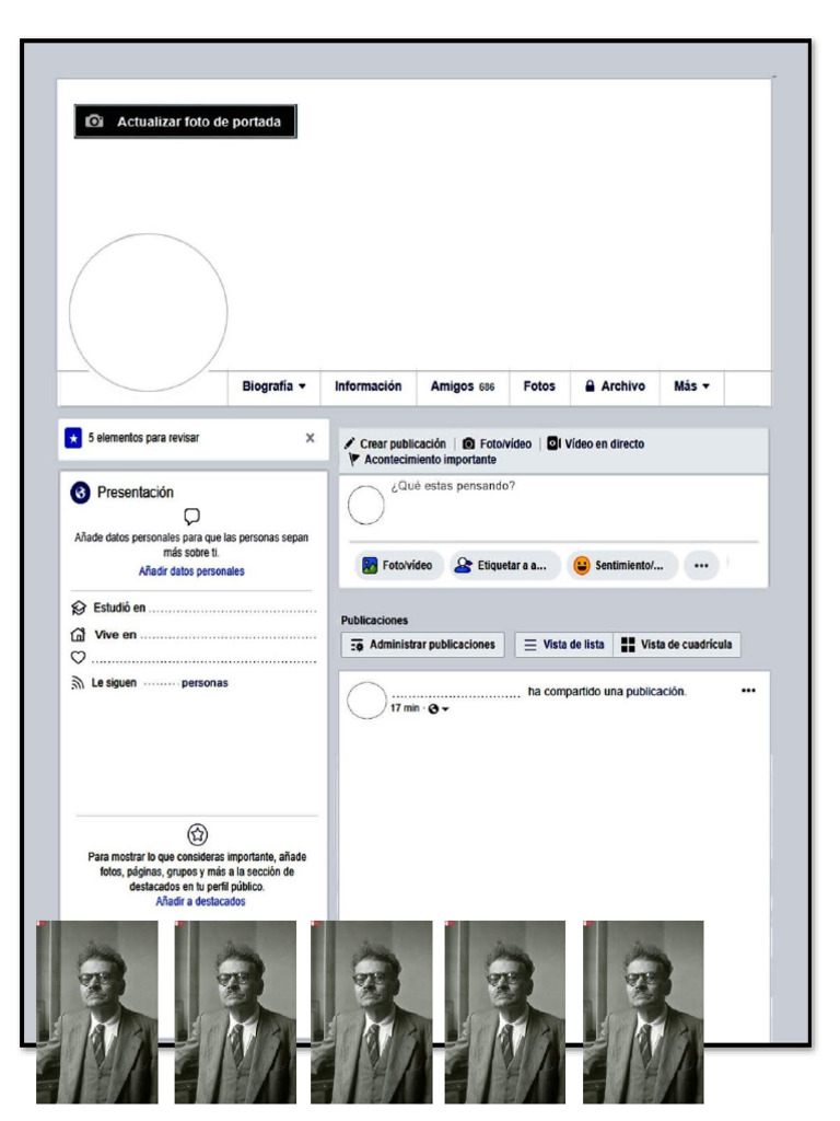 Plantilla de Facebook | PDF