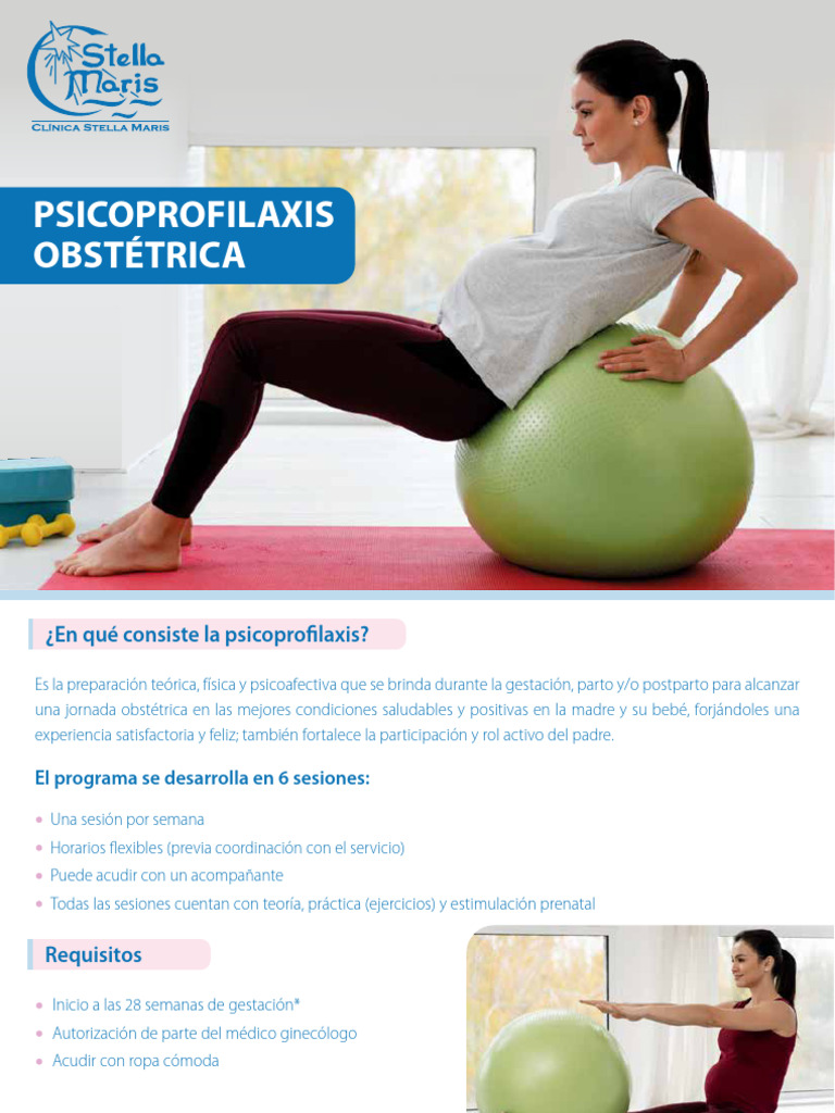 Folleto Digital - Psicoprofilaxis | PDF | Parto | El embarazo