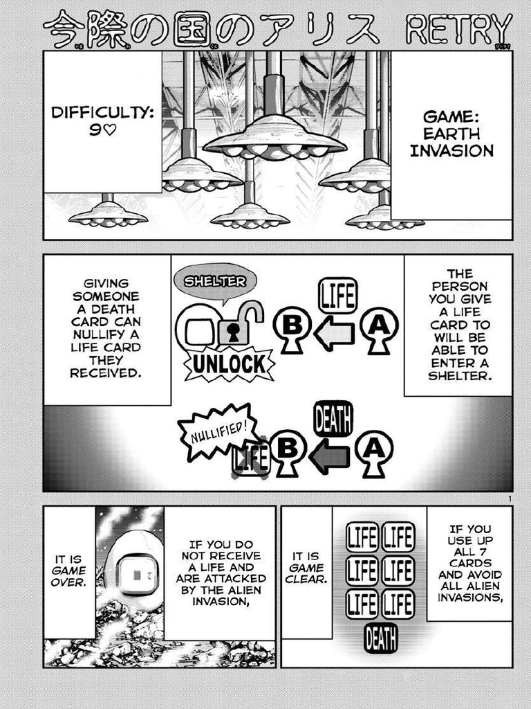 Alice in Borderland Retry CH 2 @manga - Arena | PDF