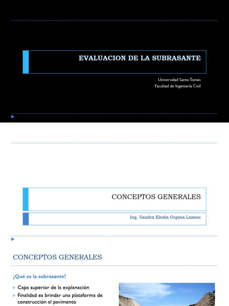 Evaluación de La Subrasante | PDF | Exploración de hidrocarburos | Ciencias de la Tierra