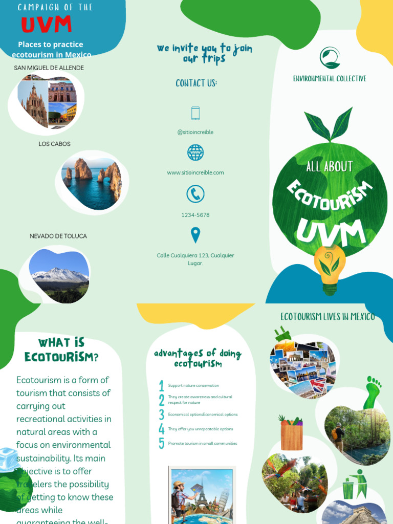 Tríptico Cambio Climático Orgánico Verde | PDF Tríptico Cambio Climático Orgánico Verde | PDF