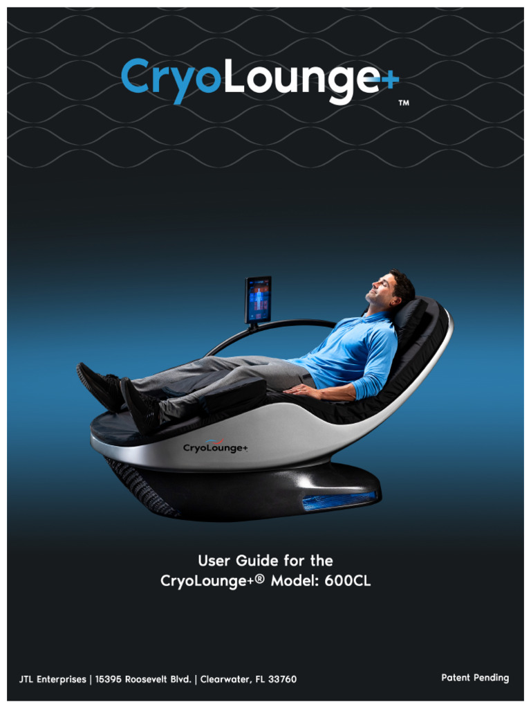 CryoLounge+ Quick Start User Guide - 2023.8.2 | PDF | Implied Warranty ...