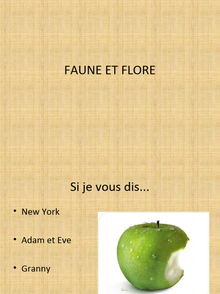 Faune Et Flore | PDF | Maison et jardin | Art