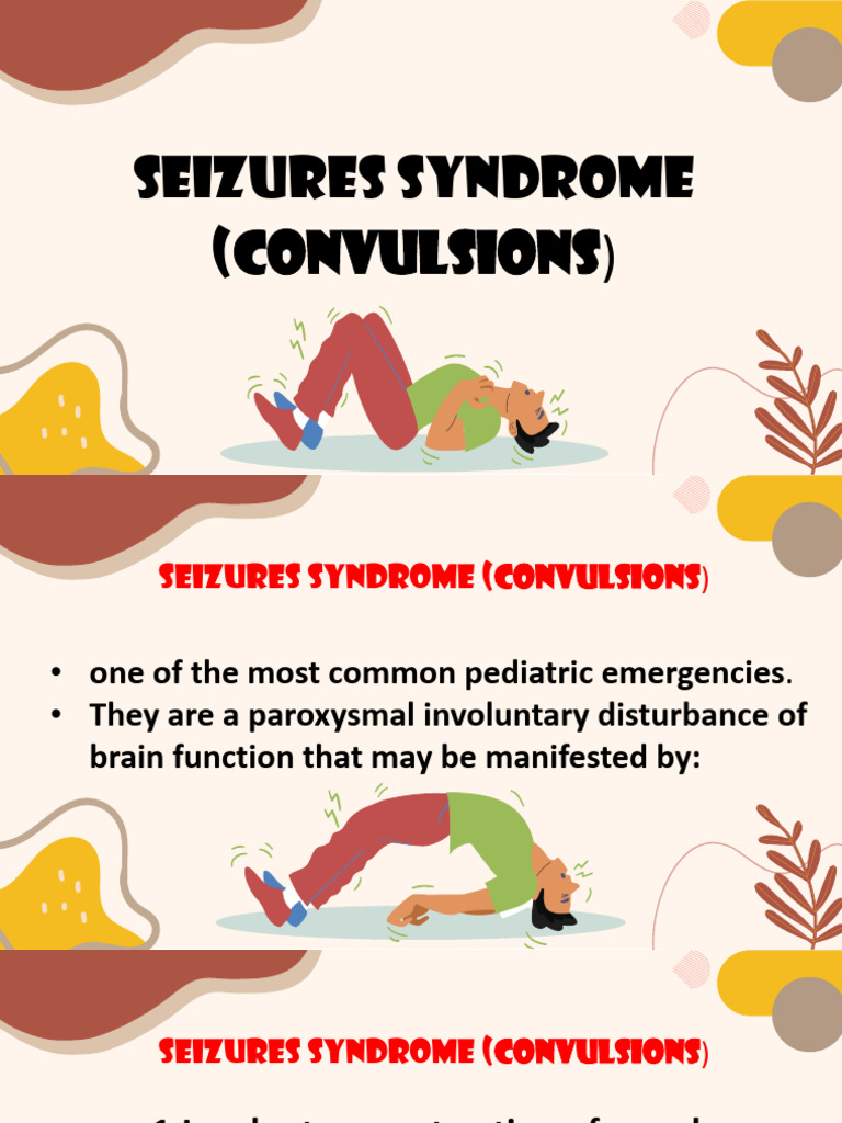 Convulsions | PDF | Epilepsy | Episodic And Paroxysmal Disorders