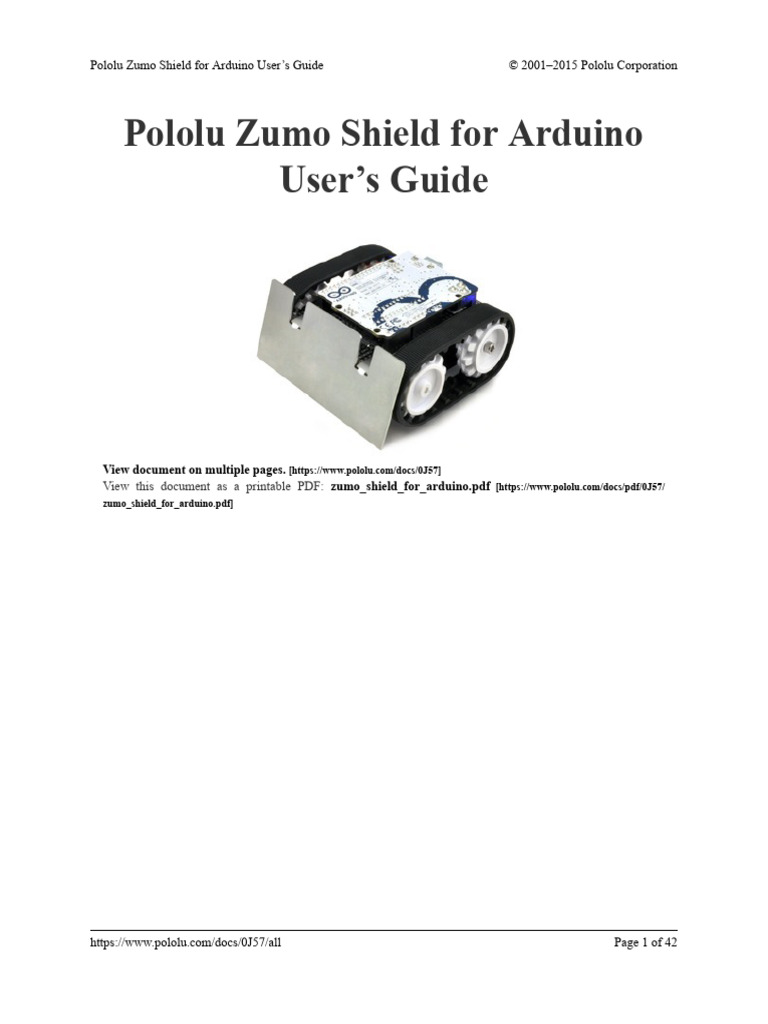 Popolu Robot Arduino | Download Free PDF | Arduino | Printed Circuit Board Popolu Robot Arduino | Download Free PDF | Arduino | Printed Circuit Board