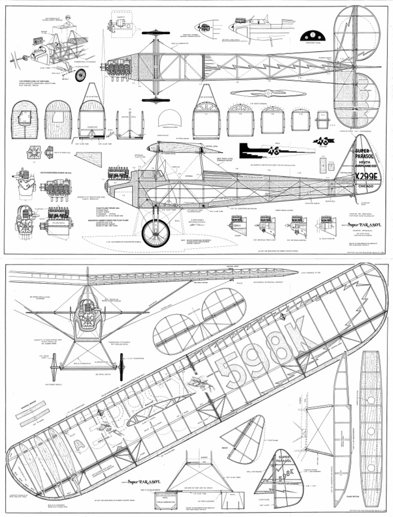 Classic_Models_Heath_Super_Parasol | Download Free PDF | Aircraft ...