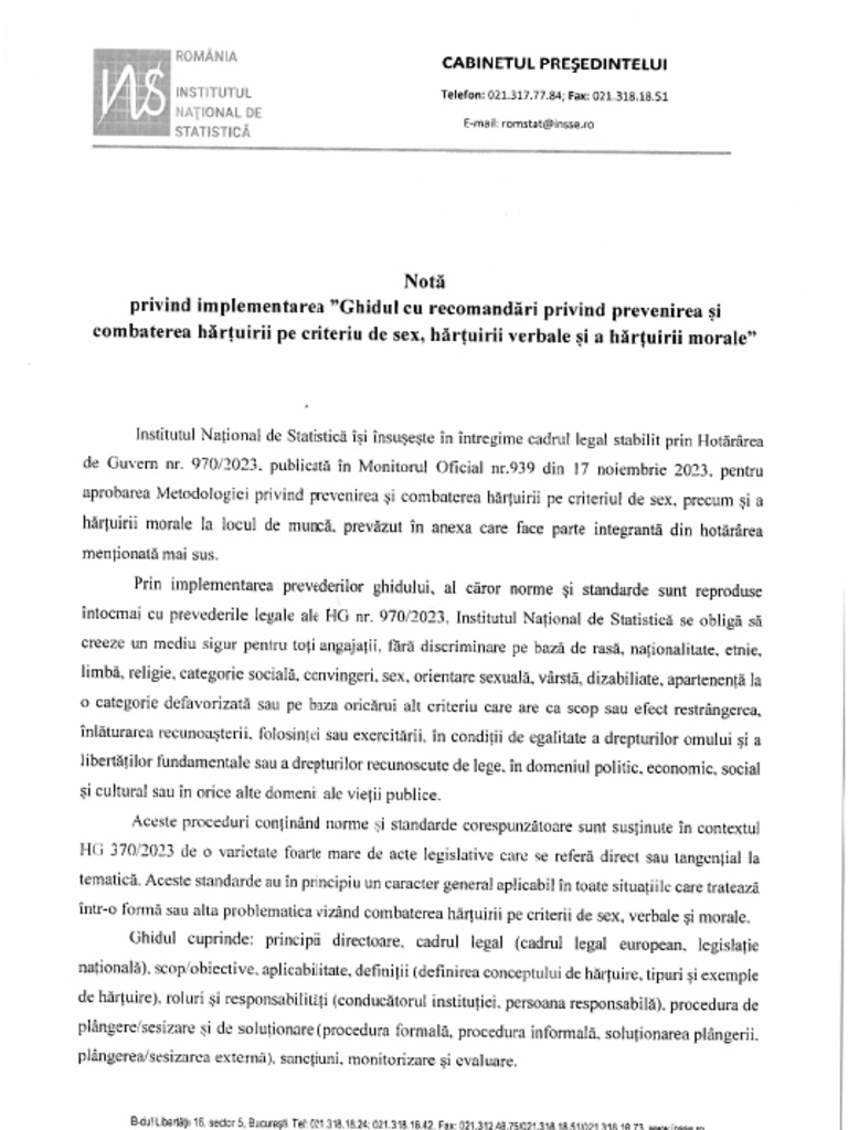 Ghid Hartuire INS | PDF