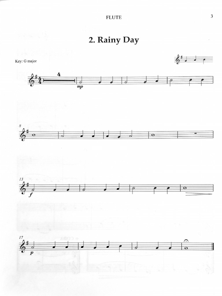 Rainy Day | PDF