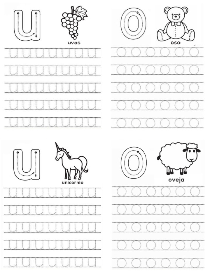 Vocales U o | PDF